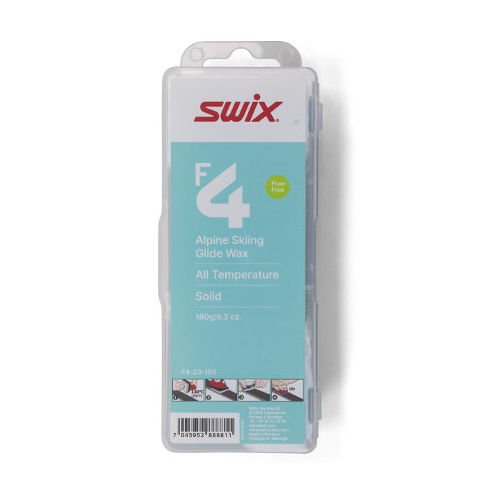 Buy Swix F4-23 Glide wax, 180g with free shipping - skiwax.eu