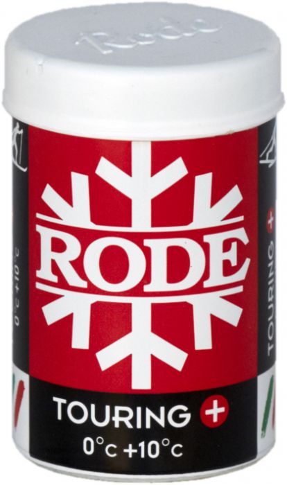 Buy RODE Grip wax Touring+, +10°...0°C, 50g with free shipping - skiwax.eu