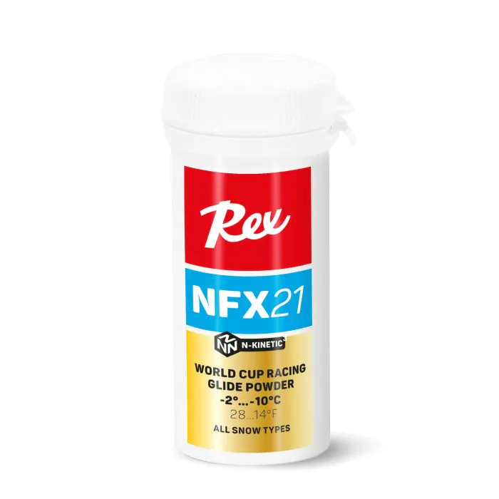 Rex NFX 21 Blue N-kinetic Powder -2…-10°C | Skiwax Europe