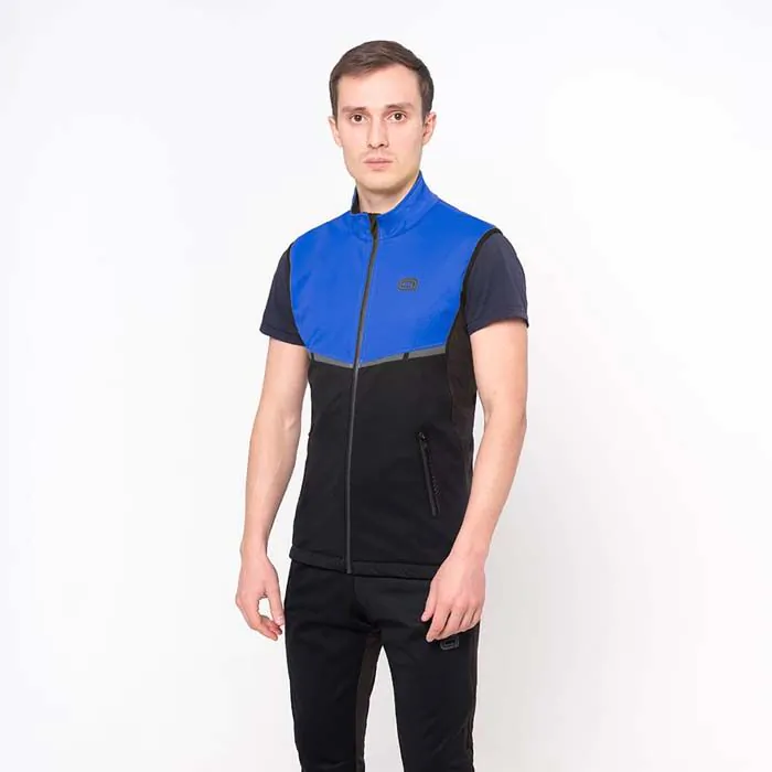 Arswear Kids Softshell Vest Active, blue | Skiwax Europe